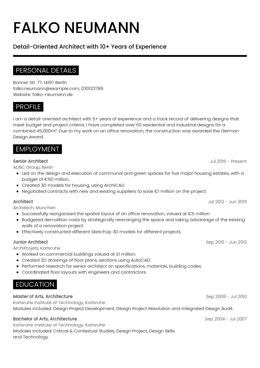 Kuinka tehdä CV englanniksi - CV.fi